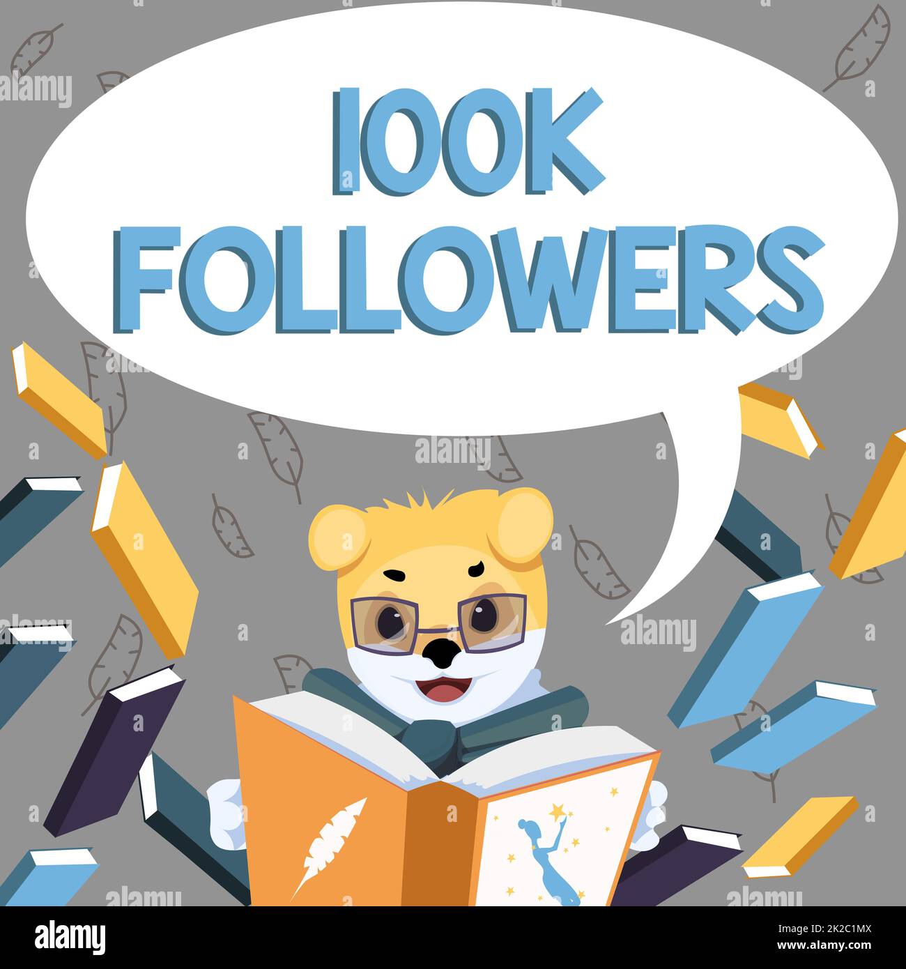 Hand writing sign 100K Followers. Business idea number of individuals ...