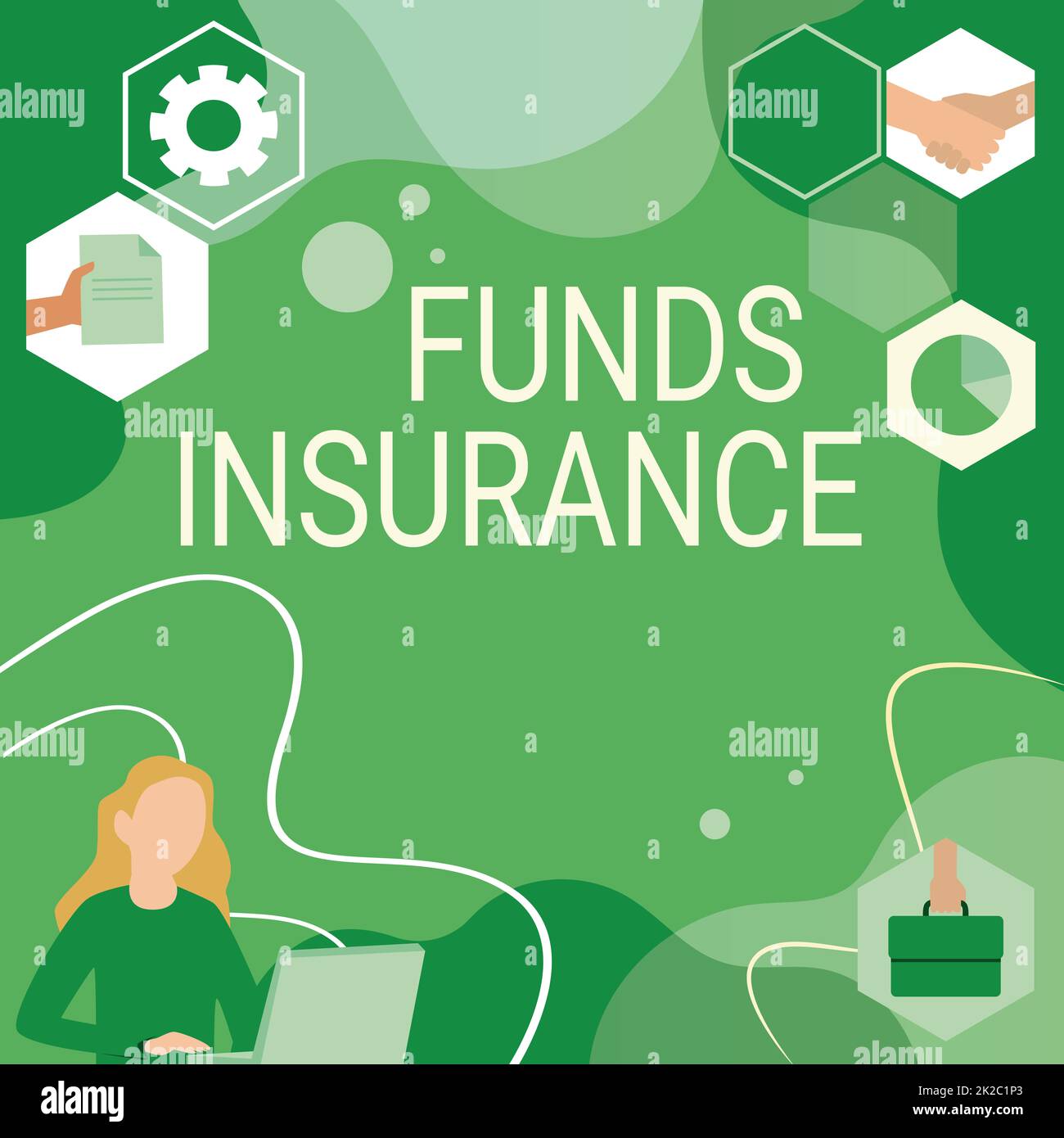 Writing Displaying Text Funds Insurance Internet Concept Form Of