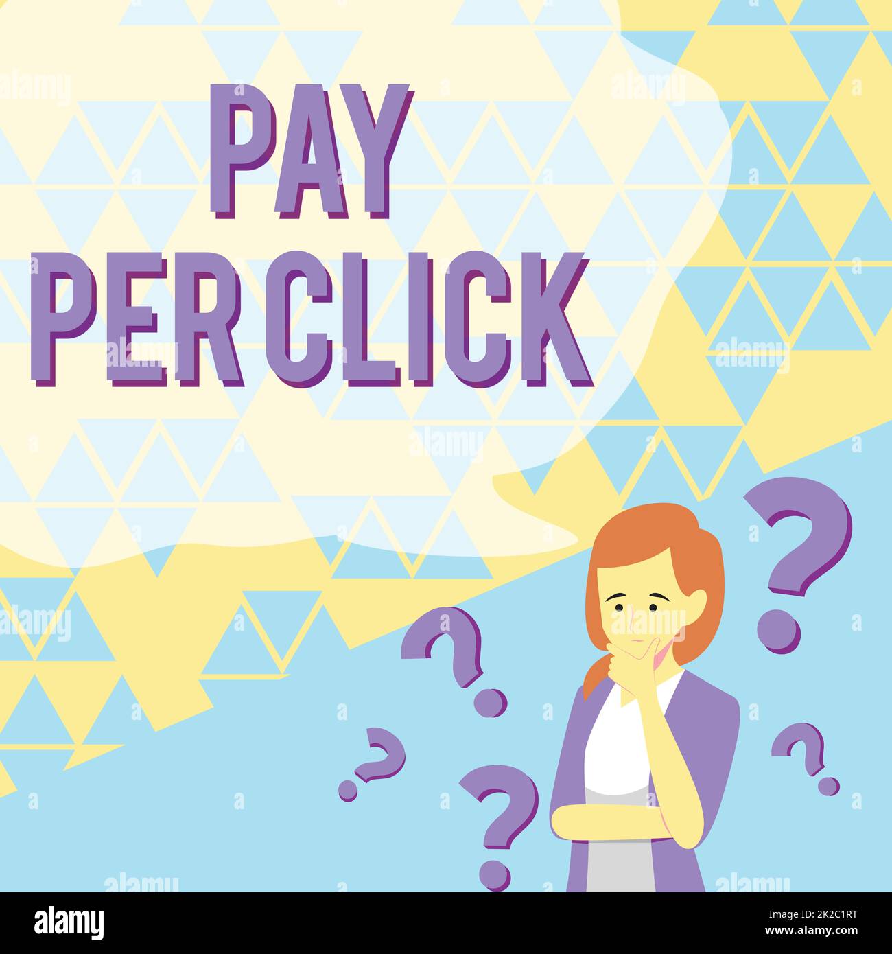 Text showing inspiration Pay Per Click. Conceptual photo Internet ...