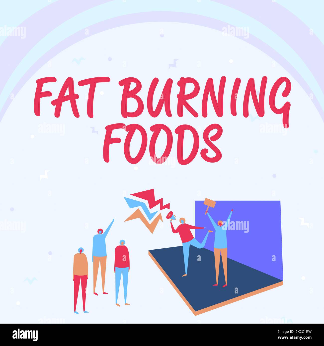 Types of food illustration hi-res stock photography and images - Alamy