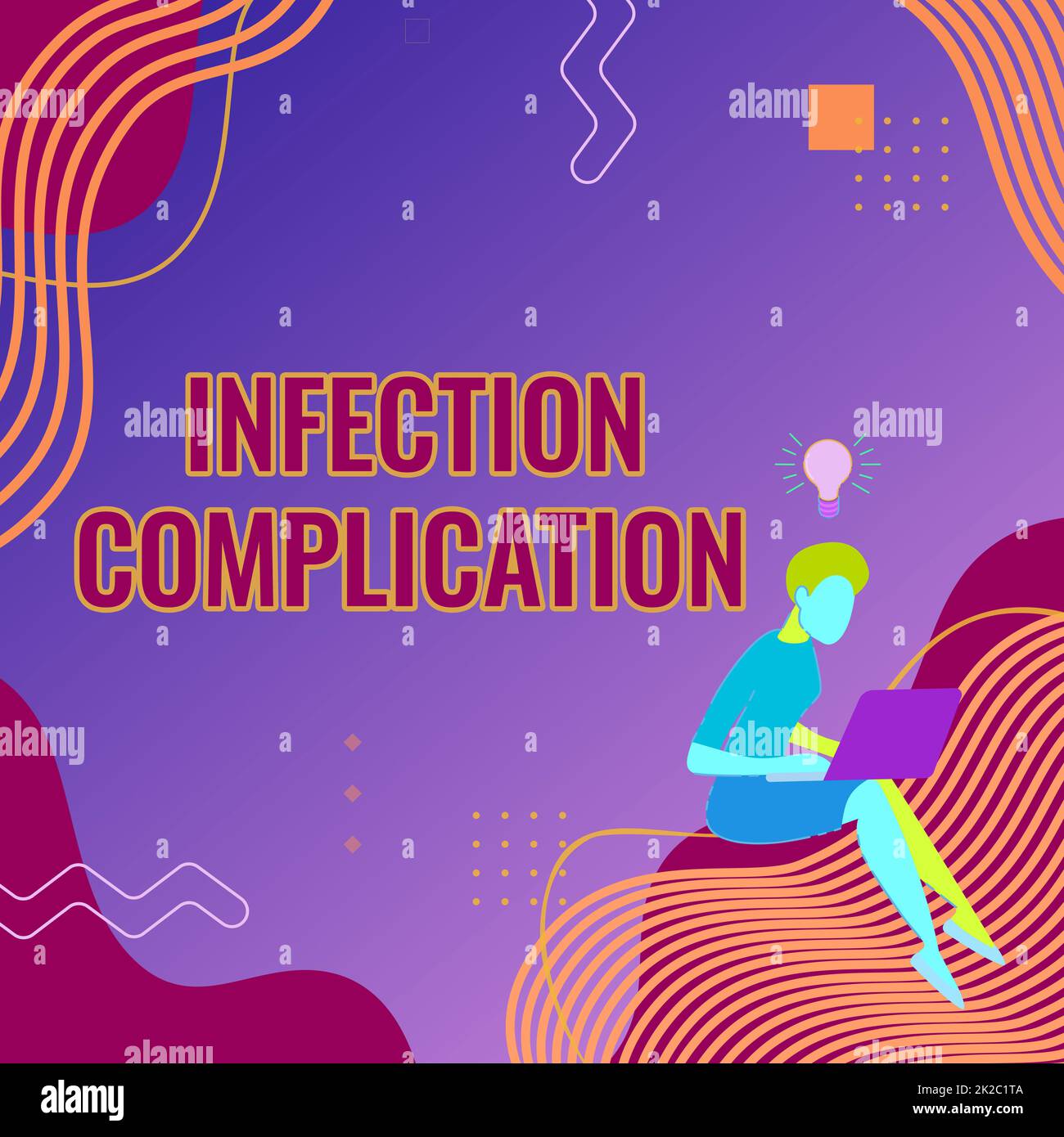 Writing displaying text Infection Complication. Business concept ...