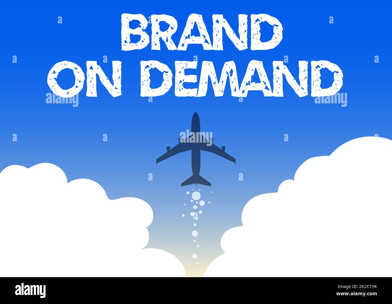 Writing displaying text Brand On Demand. Business concept Intelligence ...