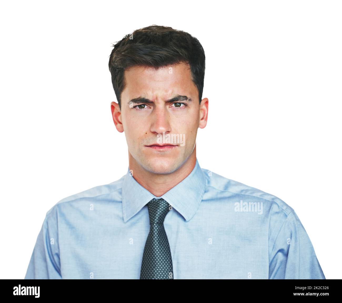 Businessman frowning hi-res stock photography and images - Alamy
