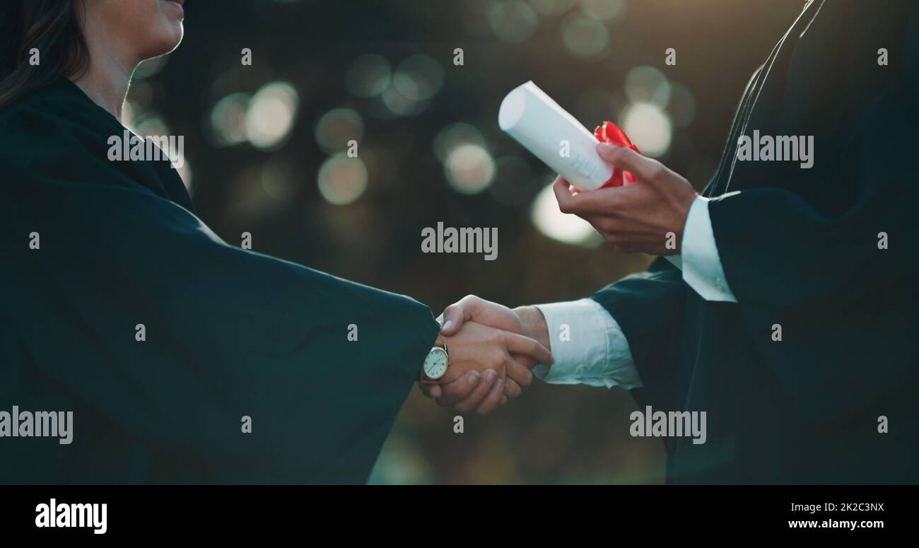 College student receiving diploma hi-res stock photography and images ...