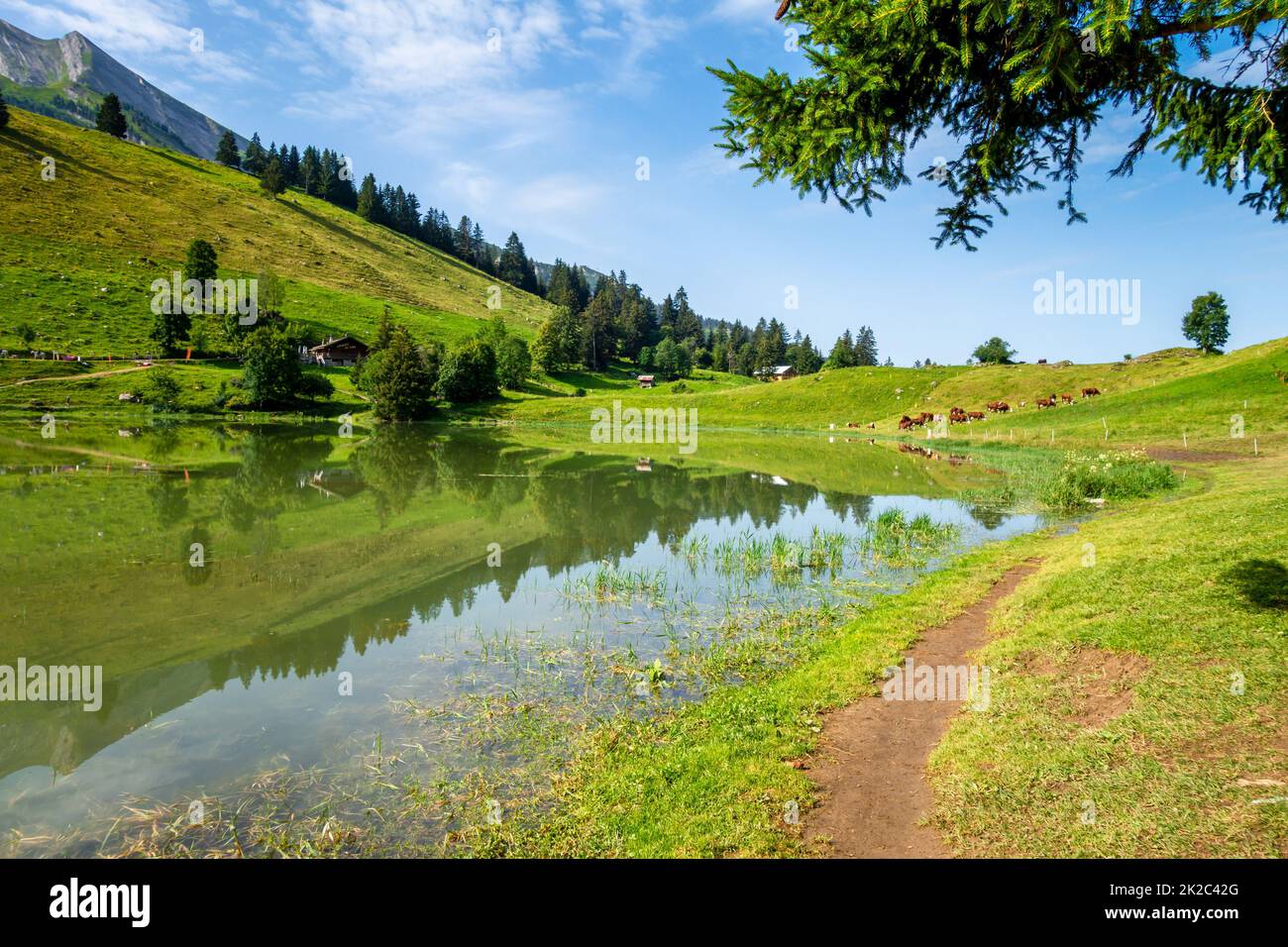 Confins valley in the aravis hi-res stock photography and images - Alamy