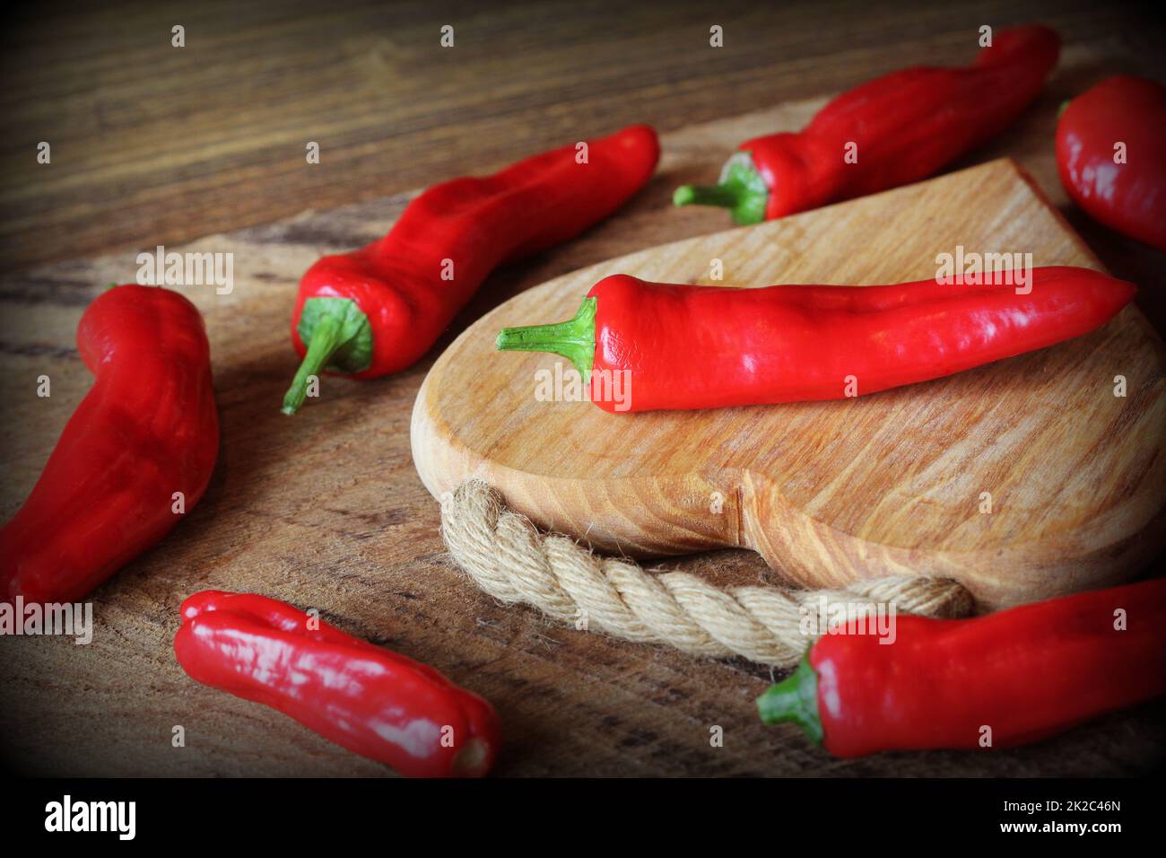 Bell peppers top view red pepper hi-res stock photography and images ...