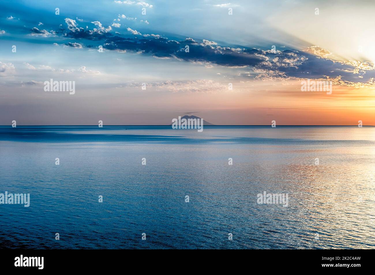 Stromboli volcano view hi-res stock photography and images - Alamy