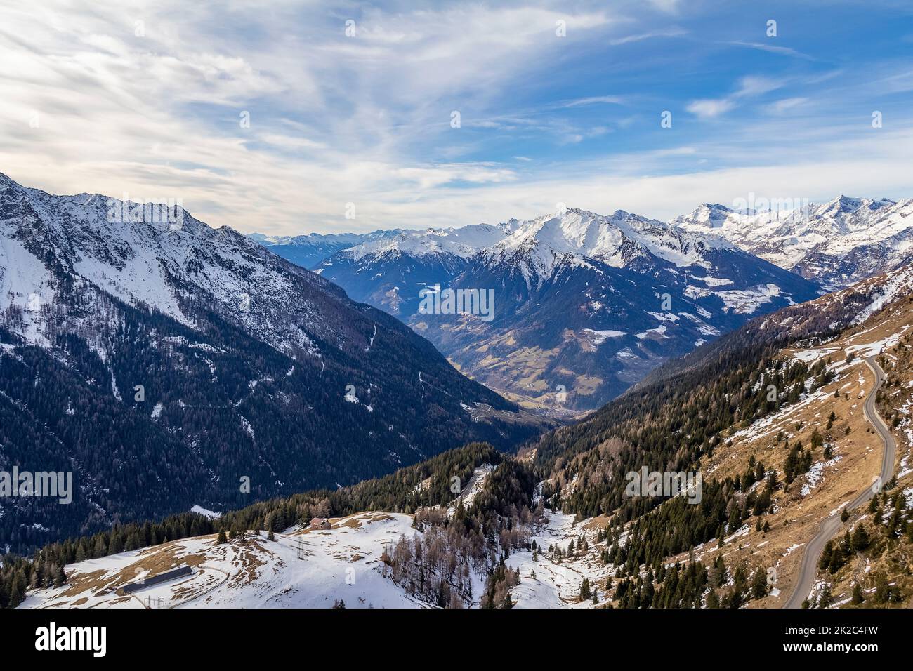 Alpine scenery in South Tyrol Stock Photo - Alamy