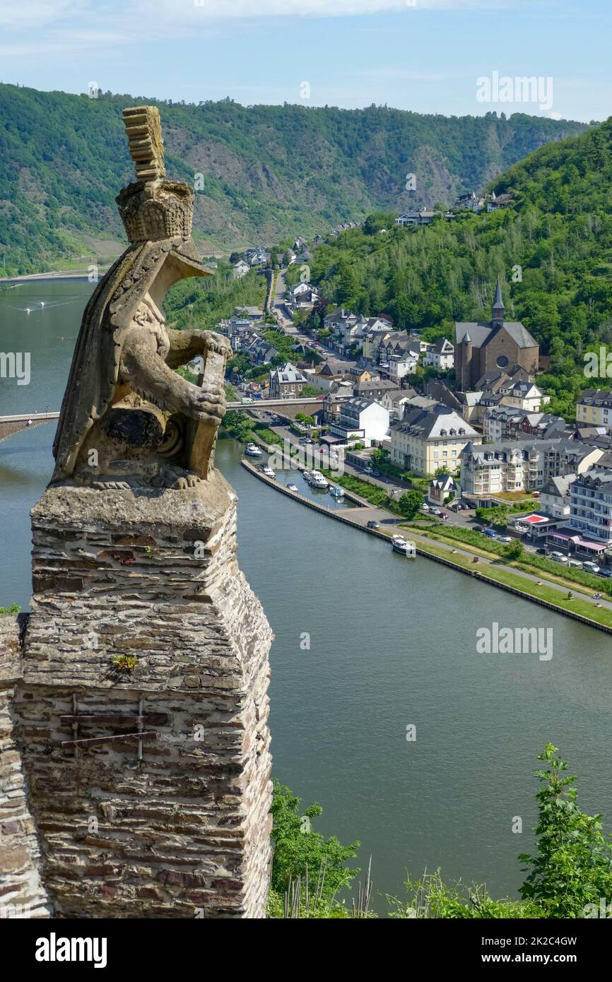Cochem near Imperial Castle Stock Photo - Alamy