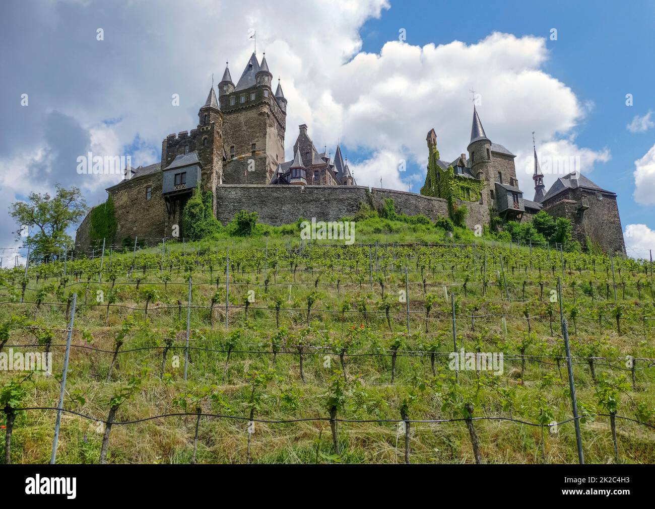 Cochem Imperial Castle Stock Photo - Alamy