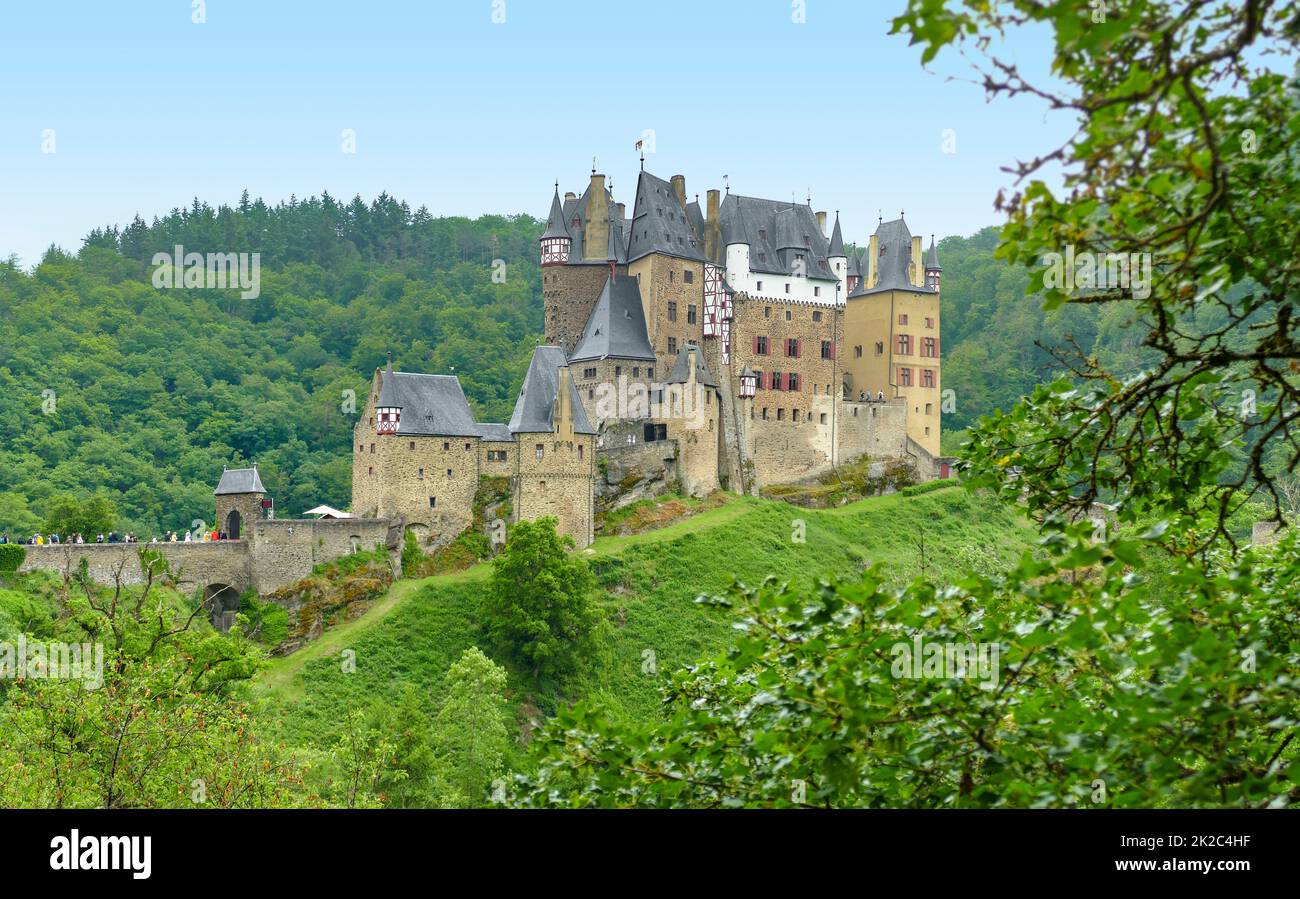 Eltz Castle in Germany Stock Photo - Alamy