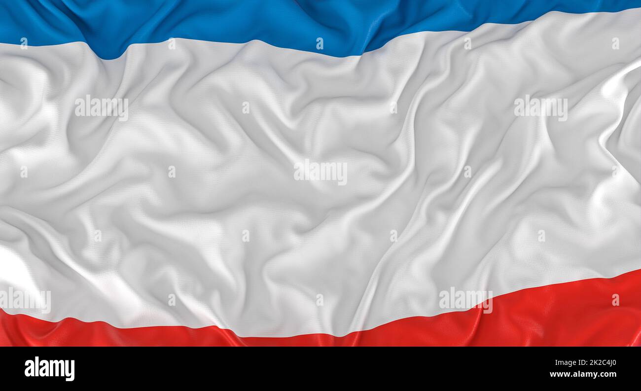 state flag of crimea Stock Photo - Alamy
