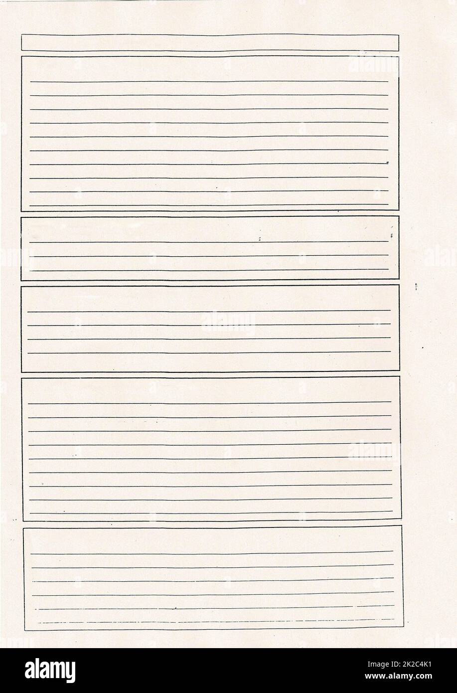 blank paper form background Stock Photo - Alamy