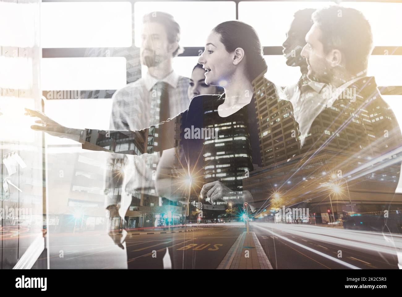 Superimposed background hi-res stock photography and images - Alamy