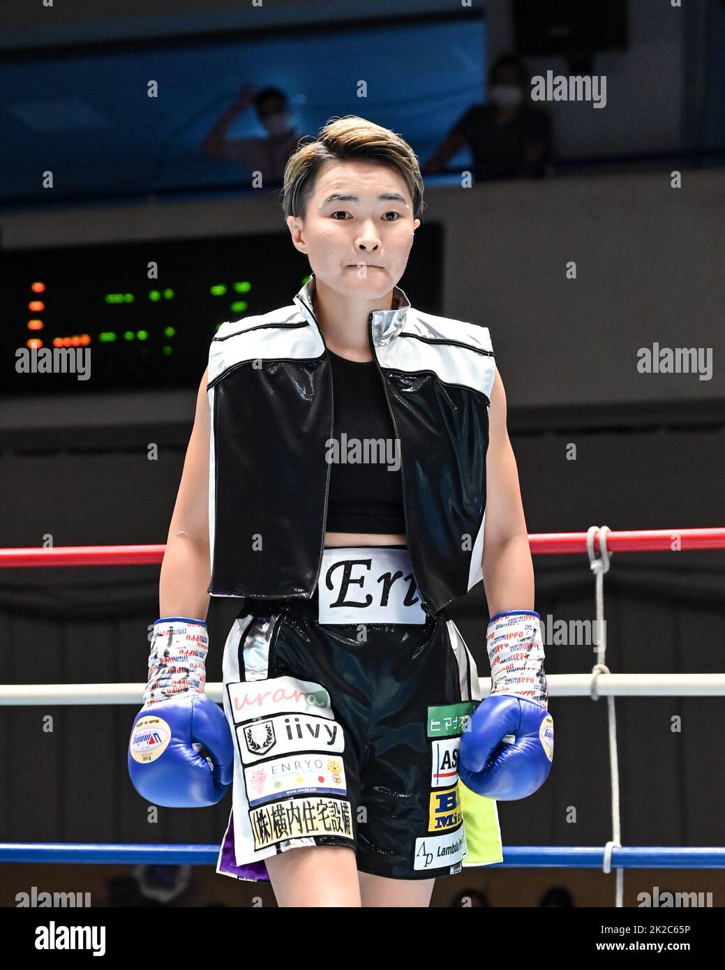 Tokyo, Japan. 1st Sep, 2022. Eri Matsuda before the vacant OPBF Female Atomweight title bout at ...