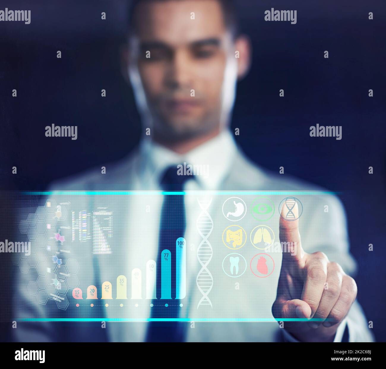 Medical digital interface hi-res stock photography and images - Alamy