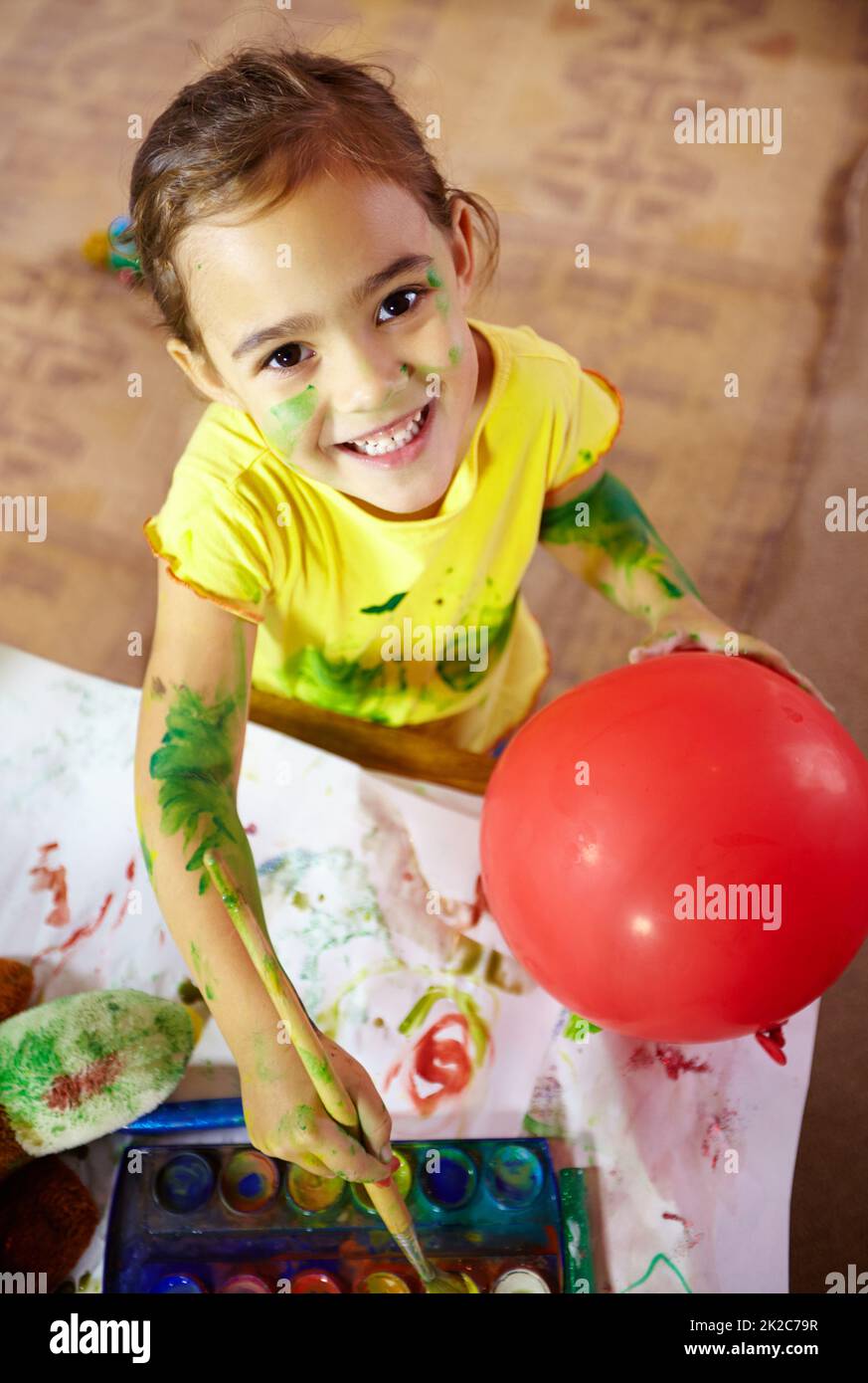 Kids making mess hi-res stock photography and images - Alamy