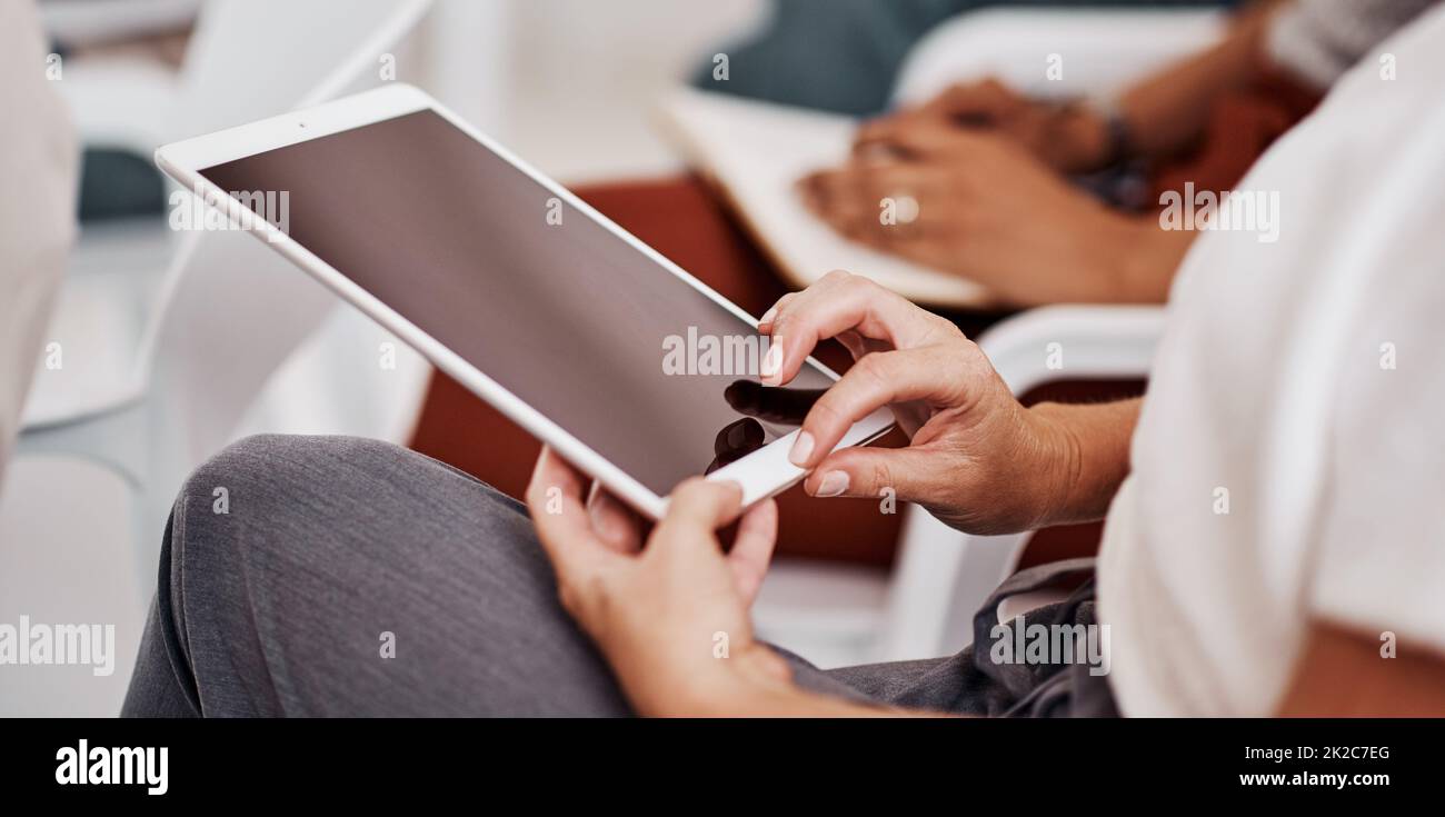 Are you keeping up with the technological evolution. Closeup shot of an ...