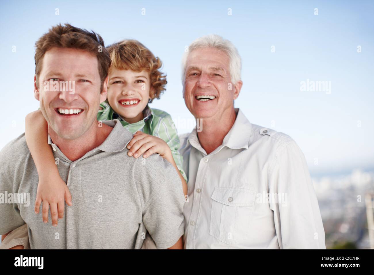 Carrying the family name. Cropped portrait of a young boy with his ...