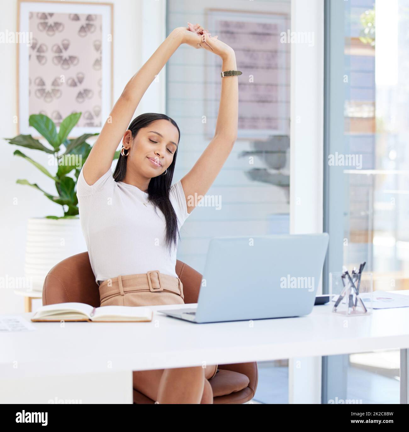 Taking a stretch hi-res stock photography and images - Alamy