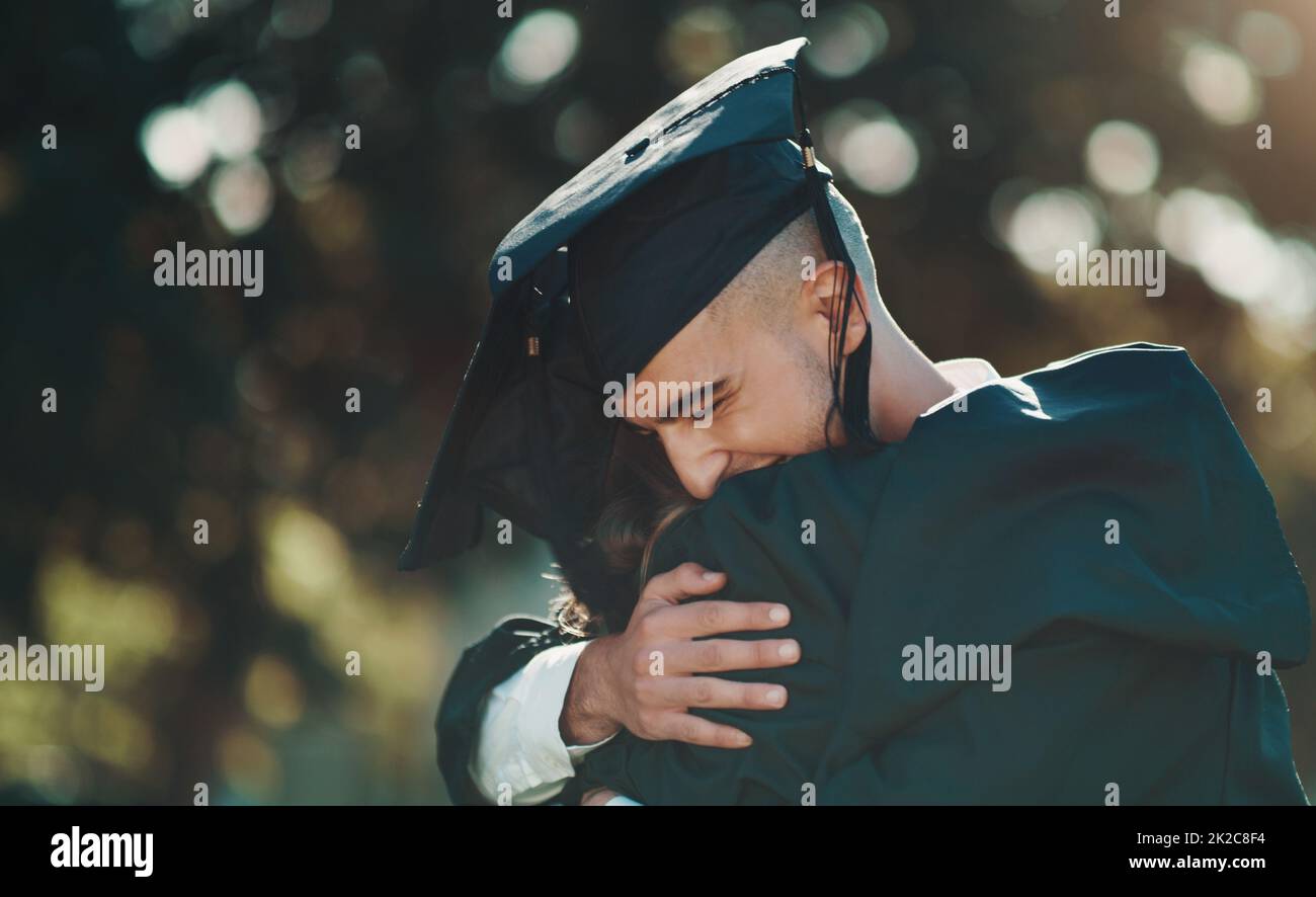 Im grateful for everyone who supported me along the way. Shot of two ...