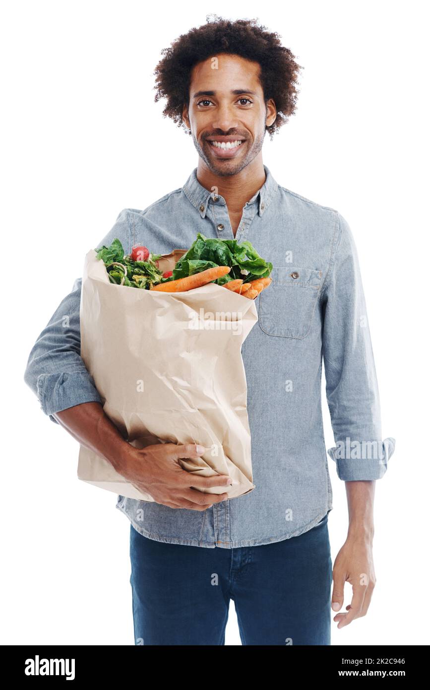 Man groceries not woman not women hi-res stock photography and images ...