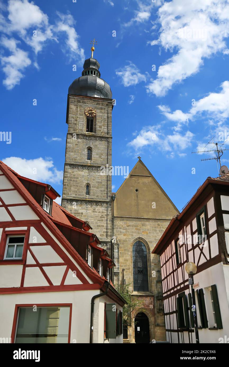 Forchheim is a city in Bavaria with many historical sights Stock Photo ...