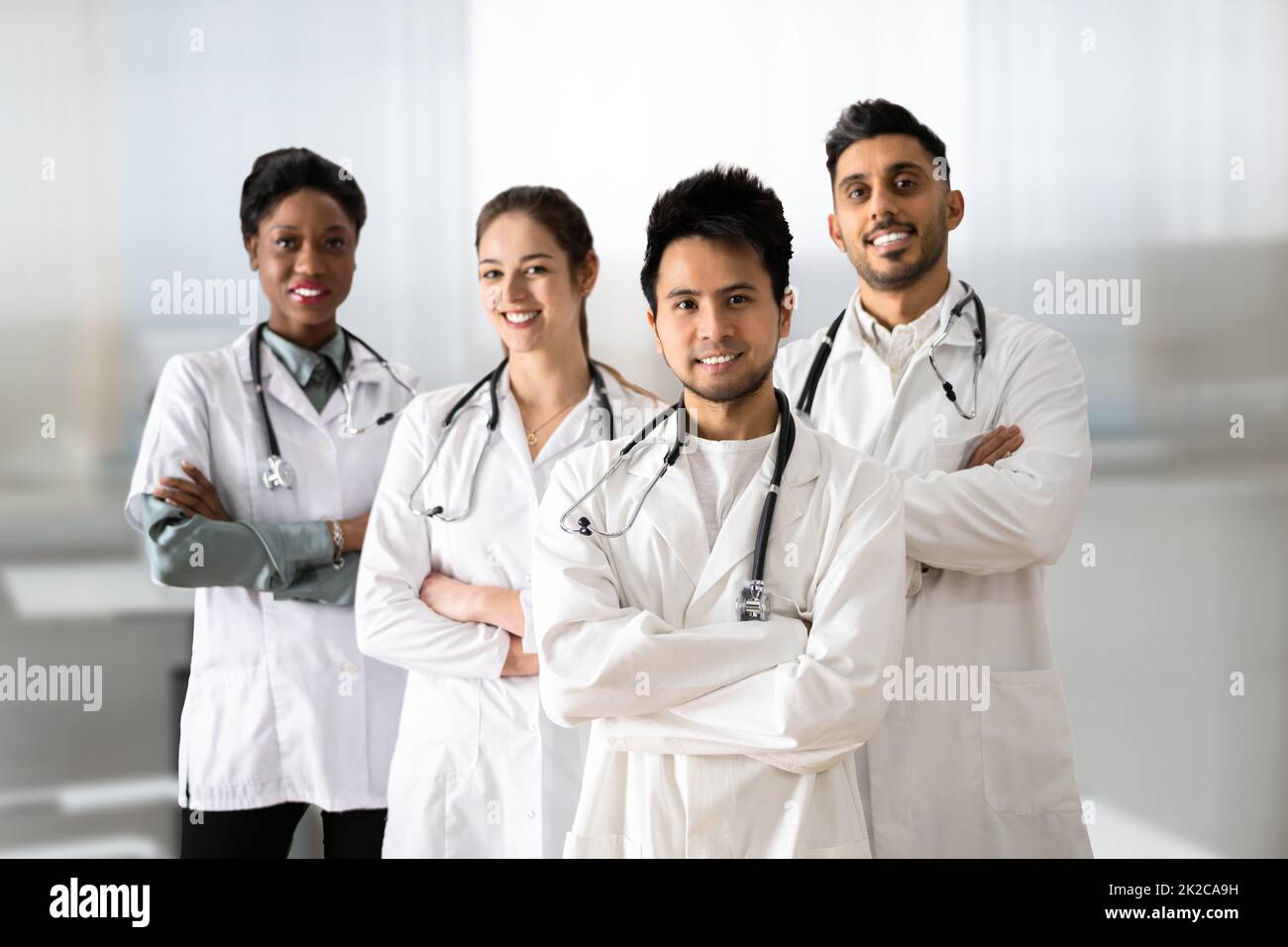 Diverse African Group Of Medical Doctors Stock Photo - Alamy
