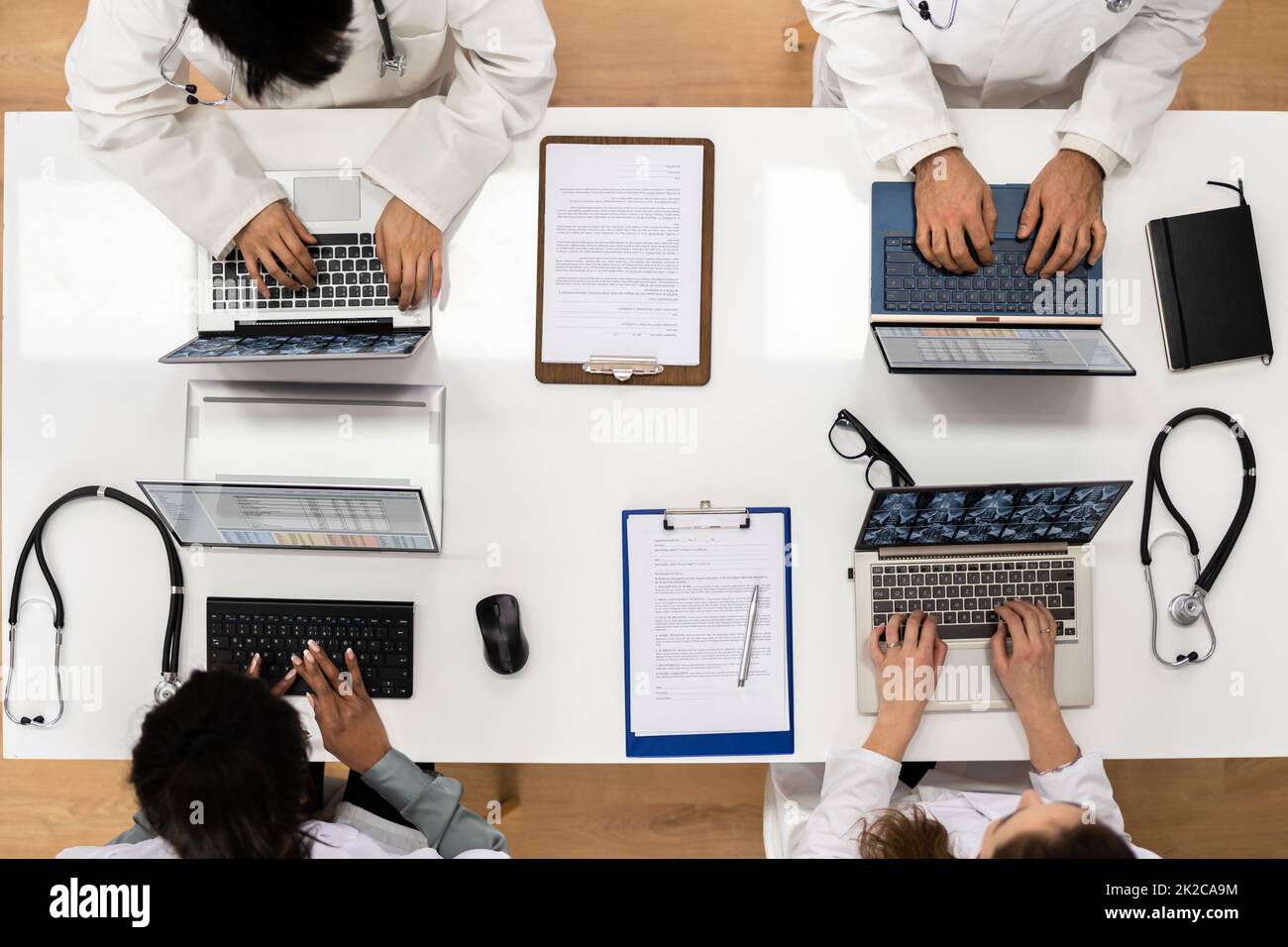 Hospital Medical Staff Network Meeting. Group Of People Stock Photo - Alamy