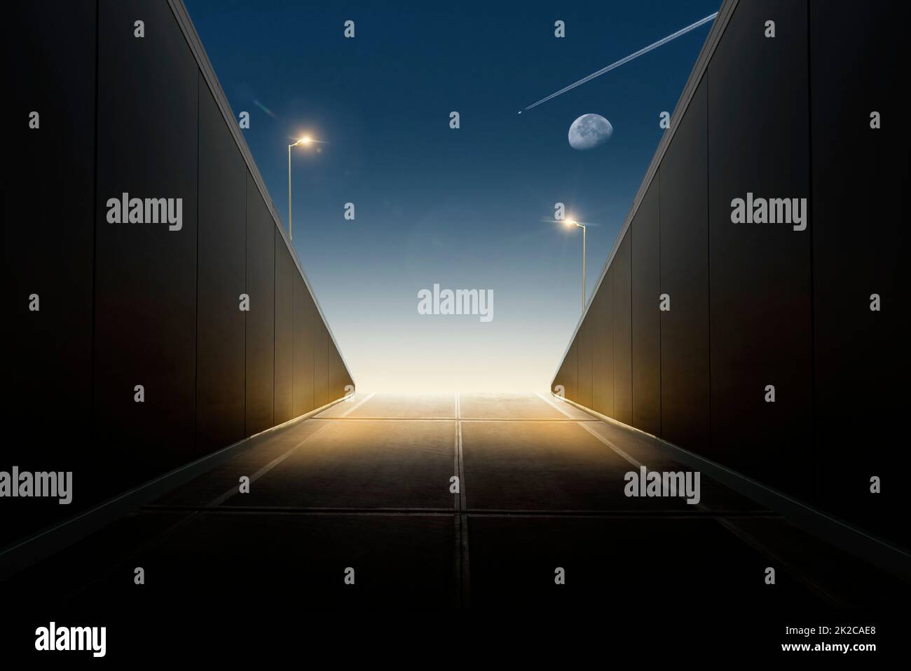 Escape tunnel hi-res stock photography and images - Alamy