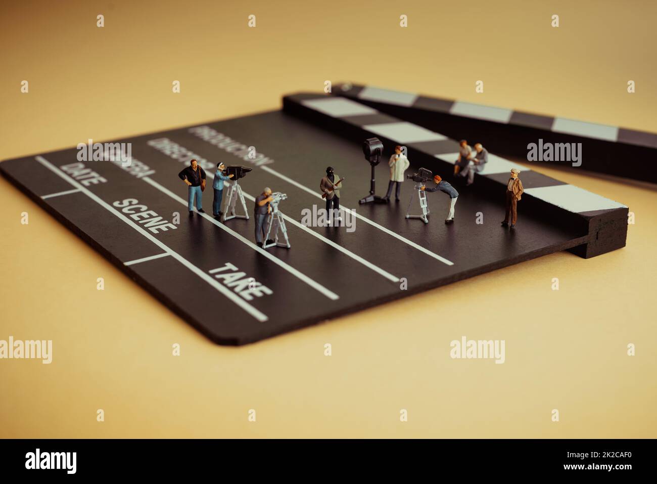 Film crew shooting crime scene Stock Photo - Alamy