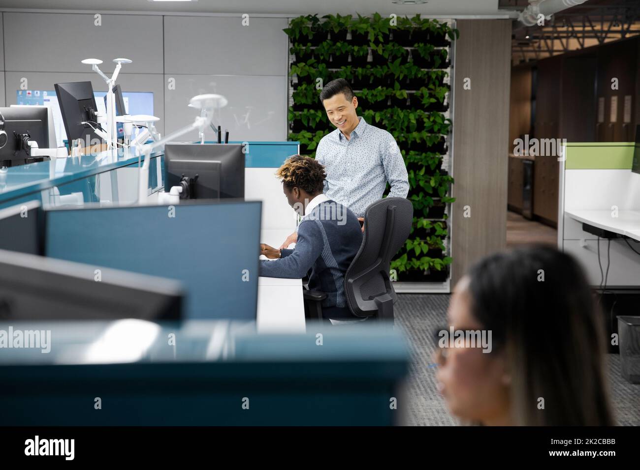 Three diverse colleagues hi-res stock photography and images - Alamy