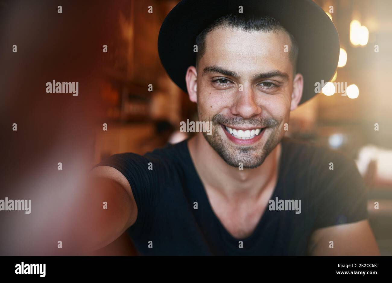 Smile if youre a satisfied customer. Portrait of a handsome young man ...