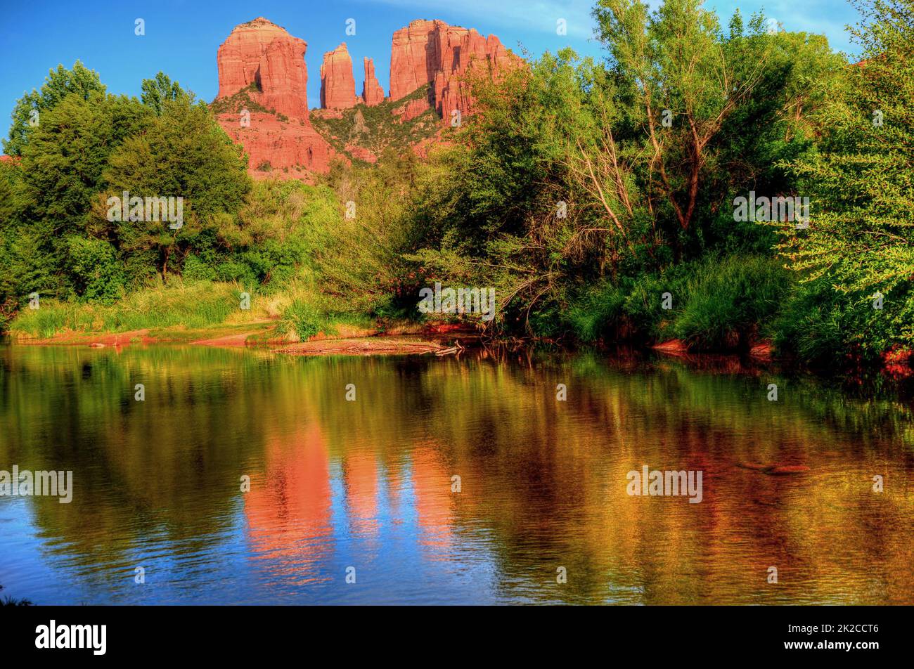 Cathedral Rock Sedona Arizona Stock Photo - Alamy