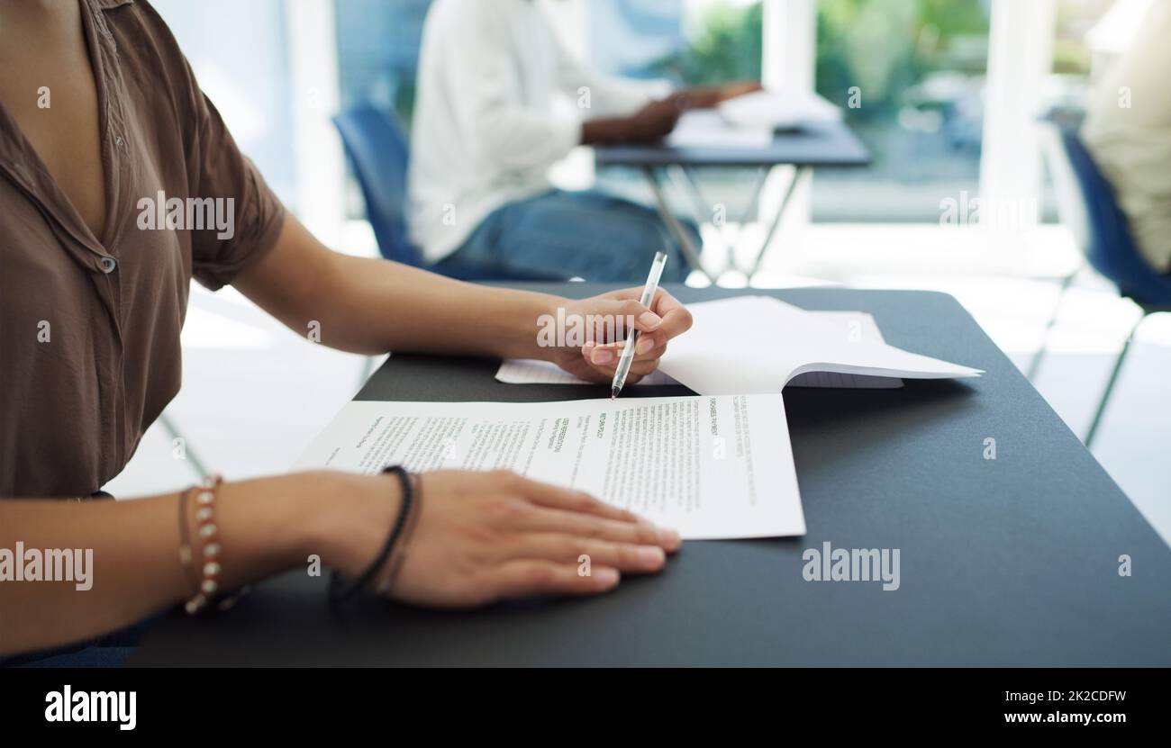 Completing a lesson hi-res stock photography and images - Alamy