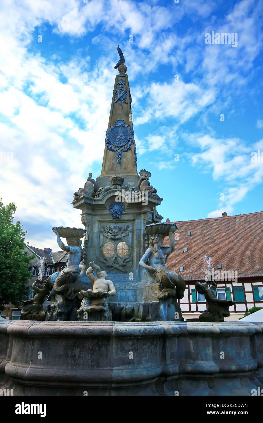 Schwabach is a city in Bavaria with many historical sights Stock Photo ...