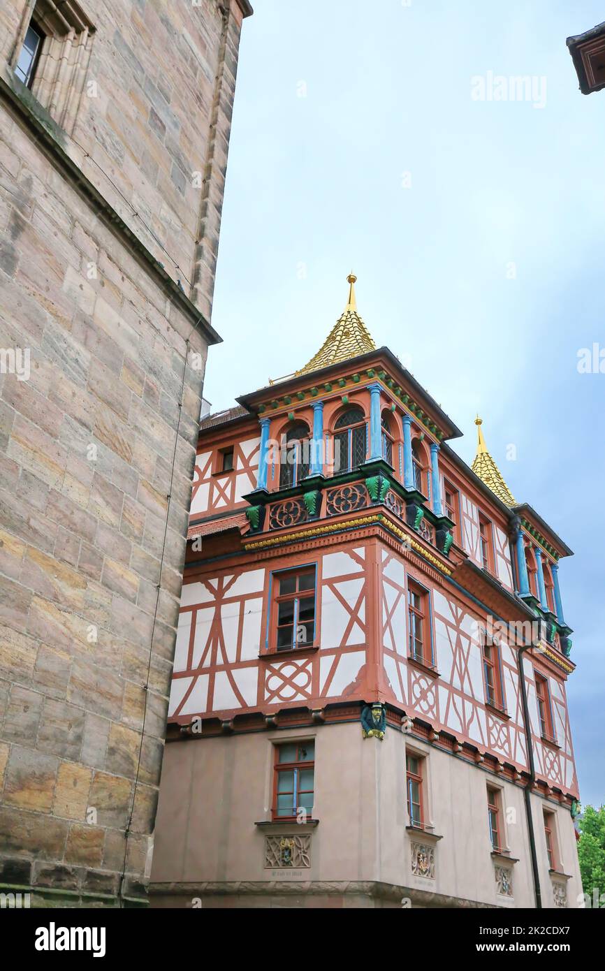 Schwabach is a city in Bavaria with many historical sights Stock Photo ...