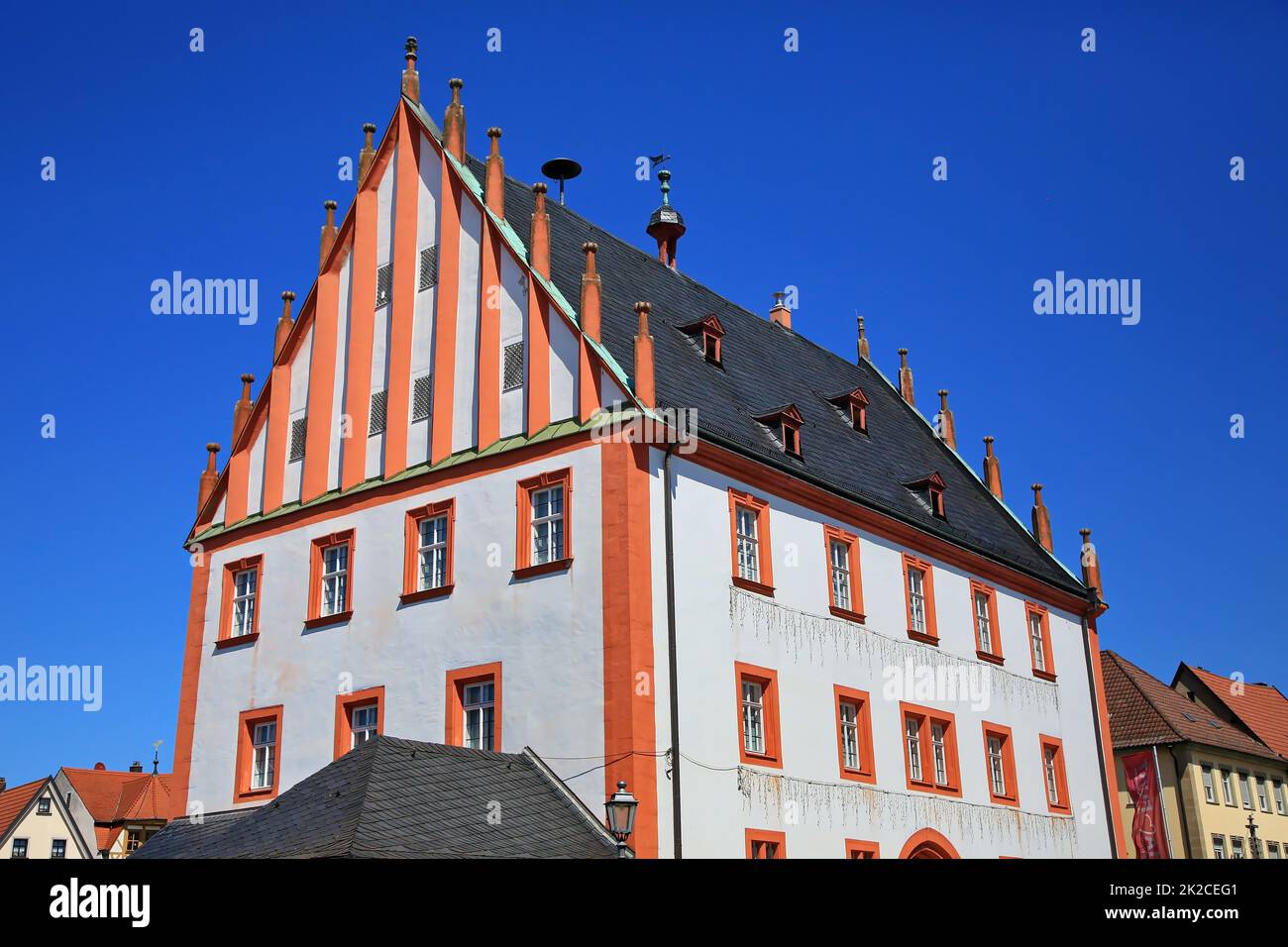 Sights of HaÃŸfurt am Main Stock Photo - Alamy
