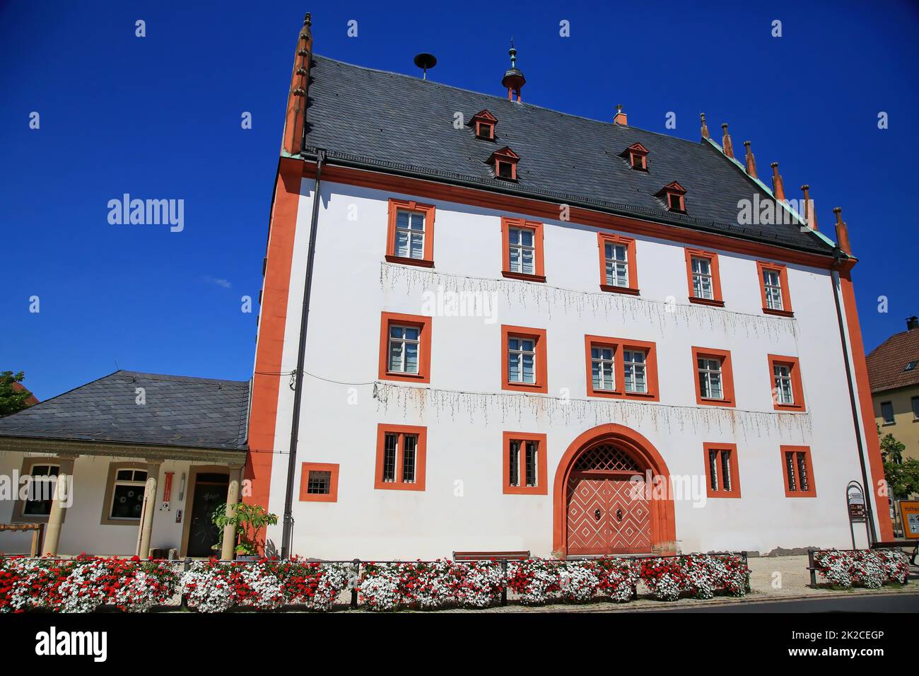 Sights of HaÃŸfurt am Main Stock Photo - Alamy