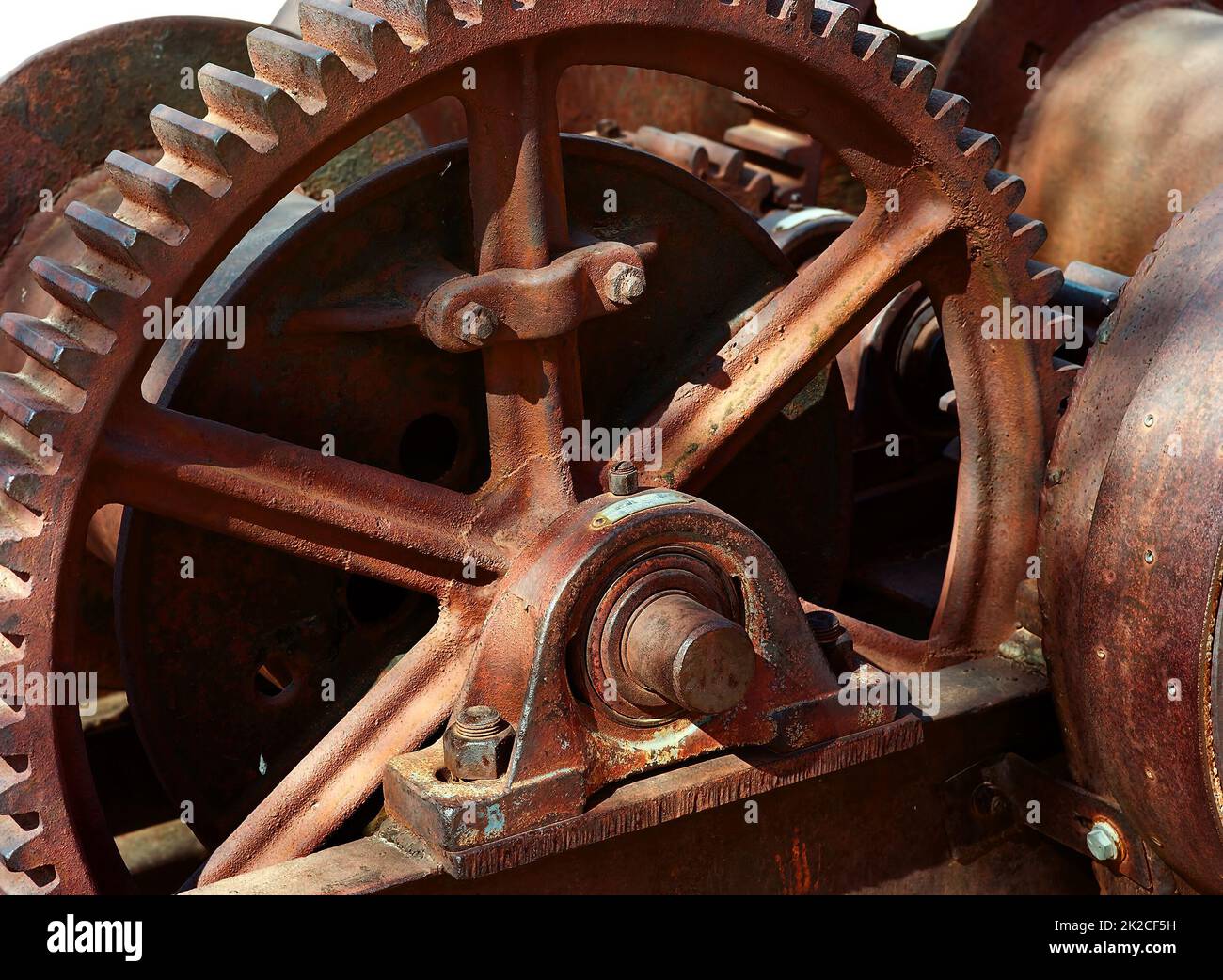 Mining gear and machinery Stock Photo - Alamy