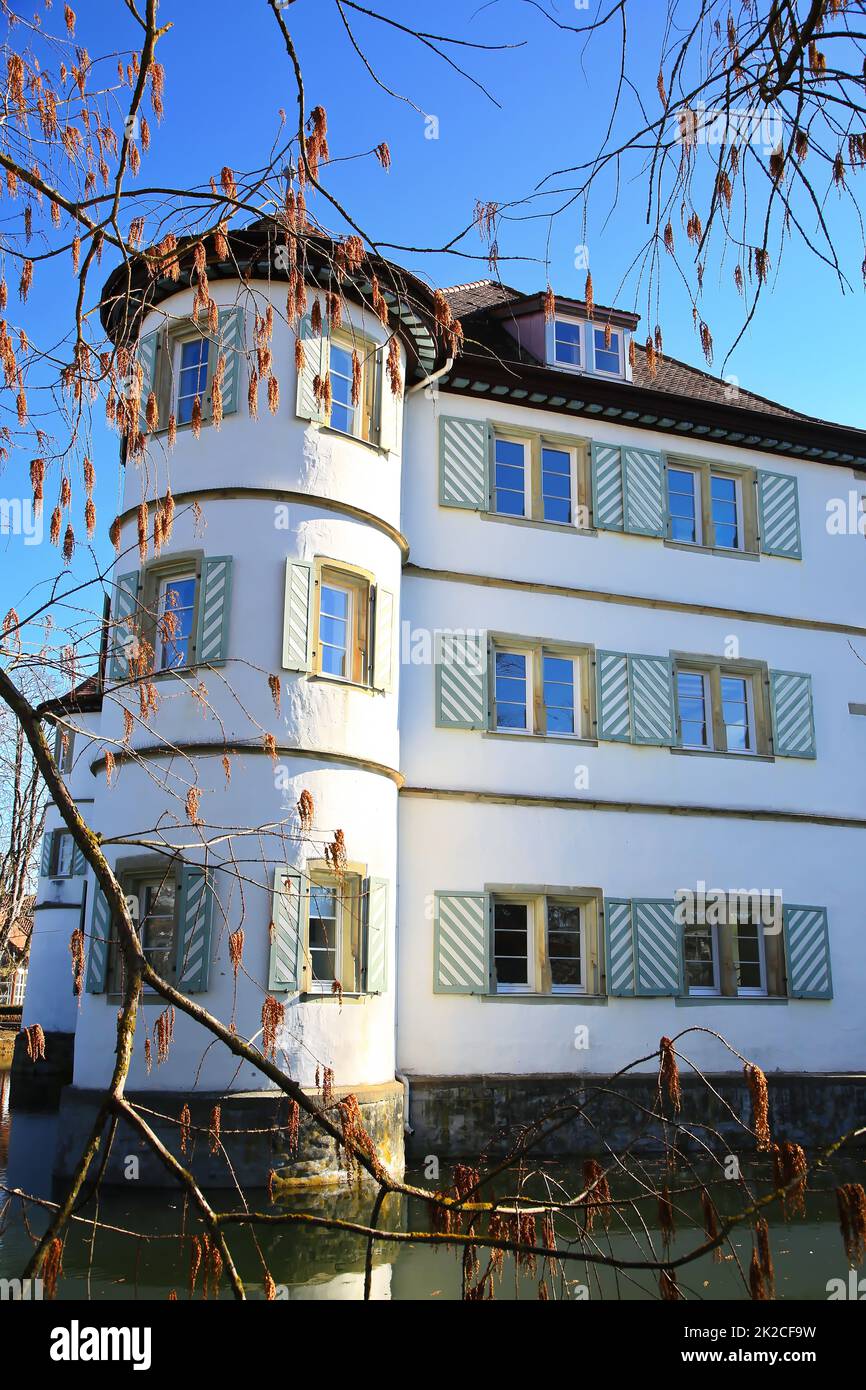 Bad Rappenau moated castle Stock Photo - Alamy