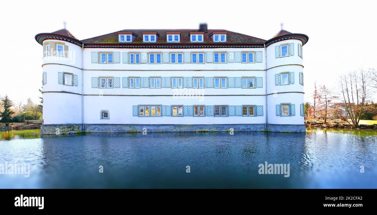 Bad Rappenau moated castle Stock Photo - Alamy