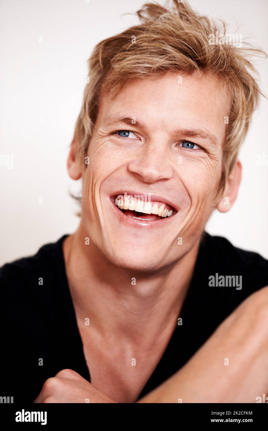 Rugged handsome man face hi-res stock photography and images - Alamy