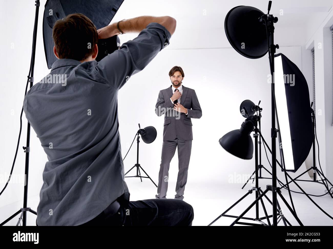Male photographer studio hi-res stock photography and images - Alamy