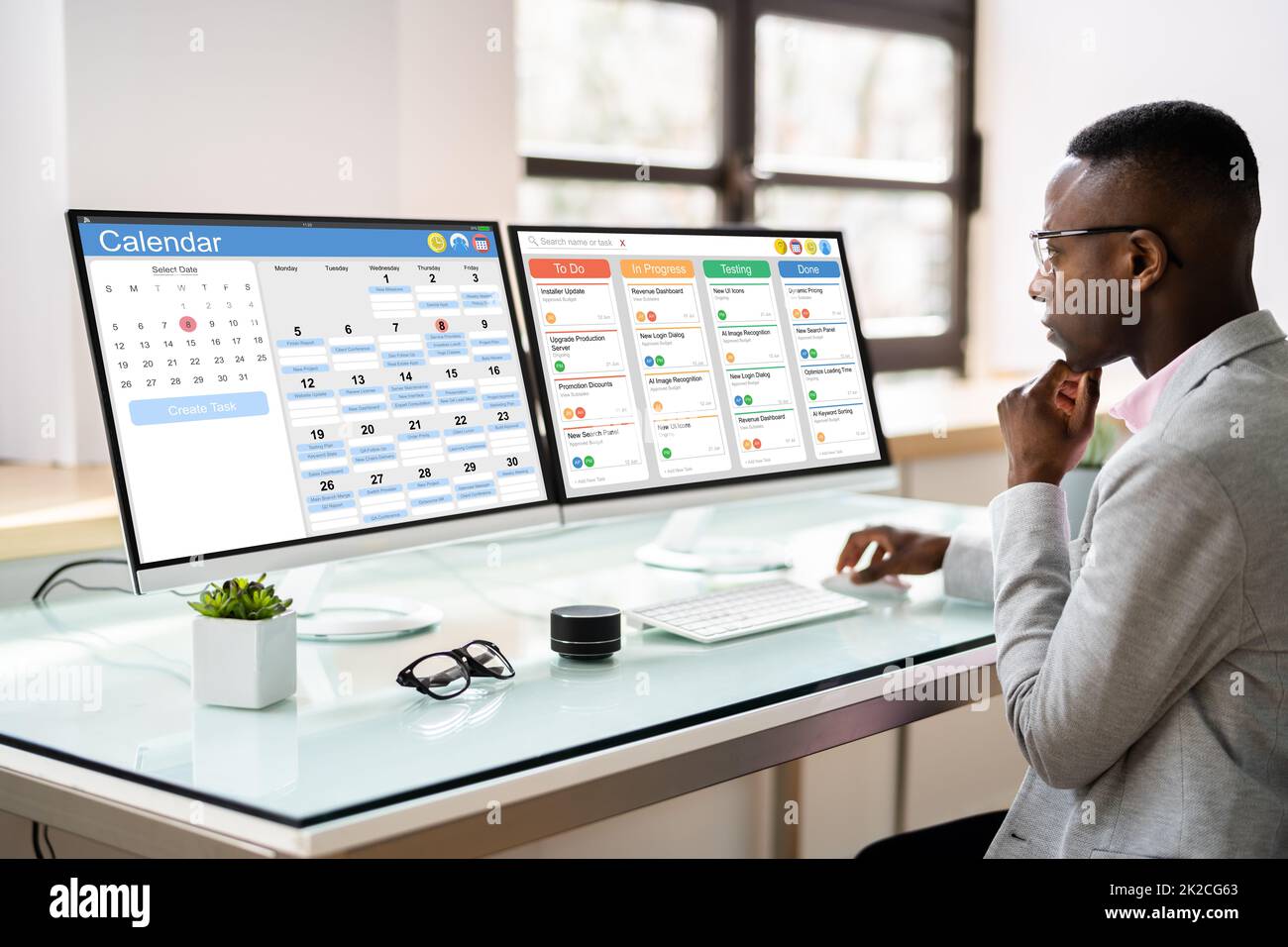 Business Schedule Calendar Stock Photo - Alamy