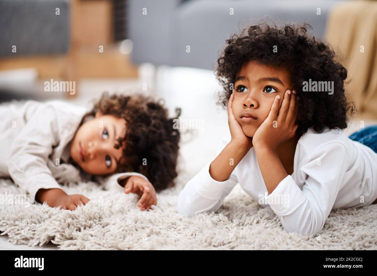 Male boy child kid home watching tv television interior inside hi-res ...