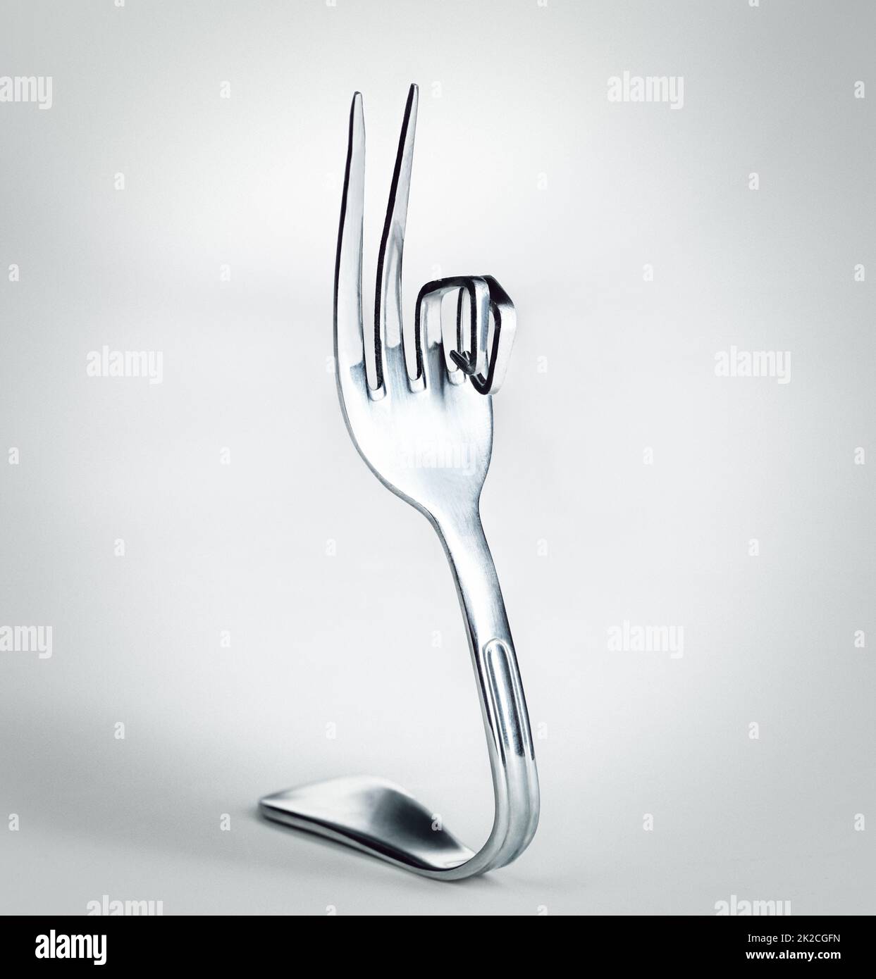 Bent fork nobody hi-res stock photography and images - Alamy