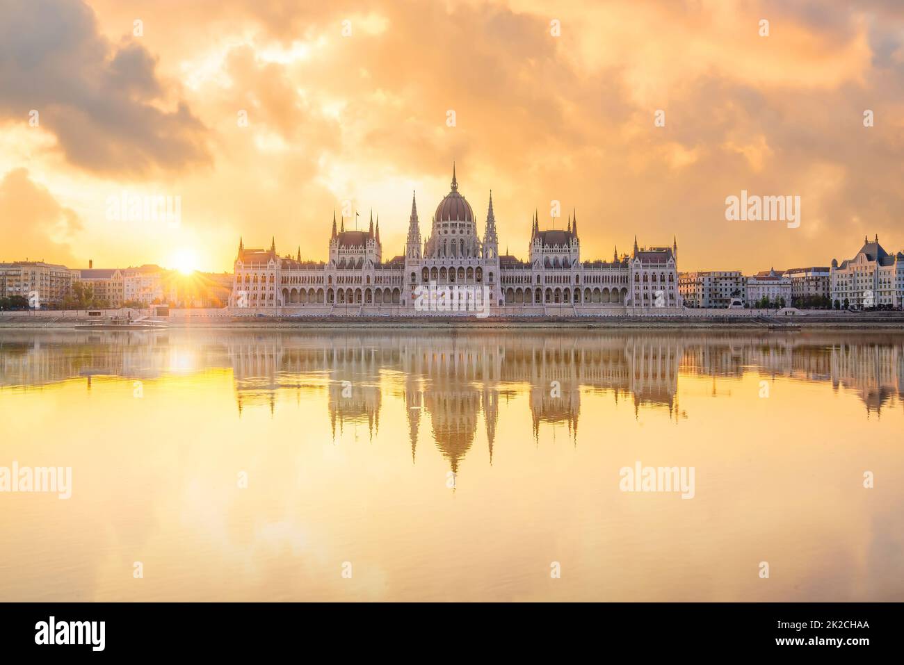 Budapest city skyline, cityscape of Hungary at sunset Stock Photo - Alamy