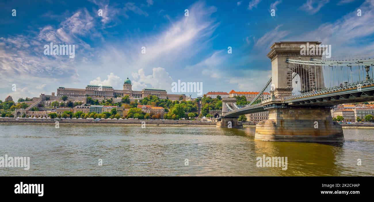 Budapest city skyline, cityscape of Hungary Stock Photo - Alamy