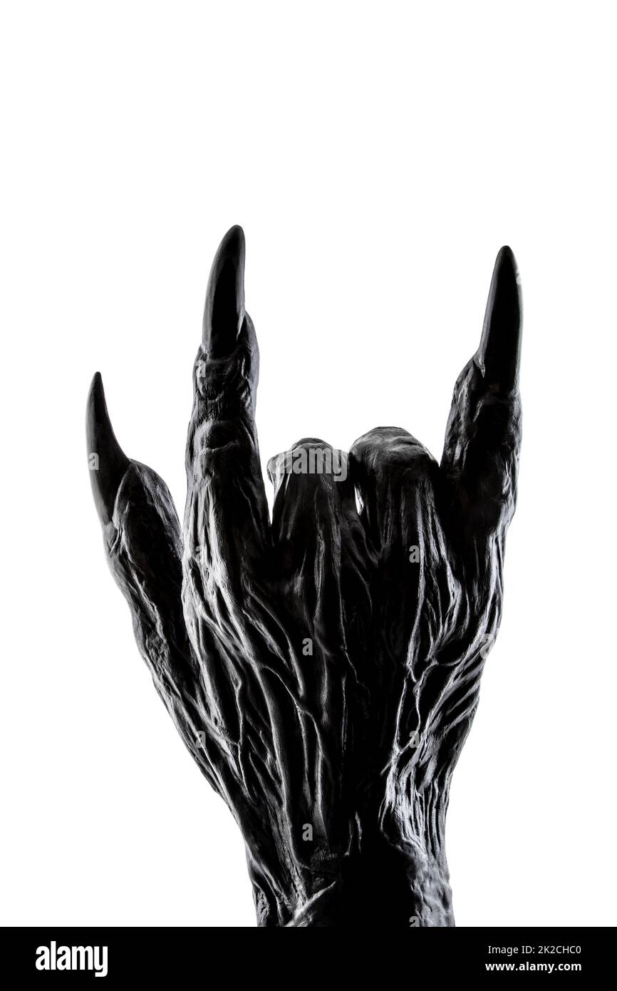 Devil hand gesture hi-res stock photography and images - Alamy